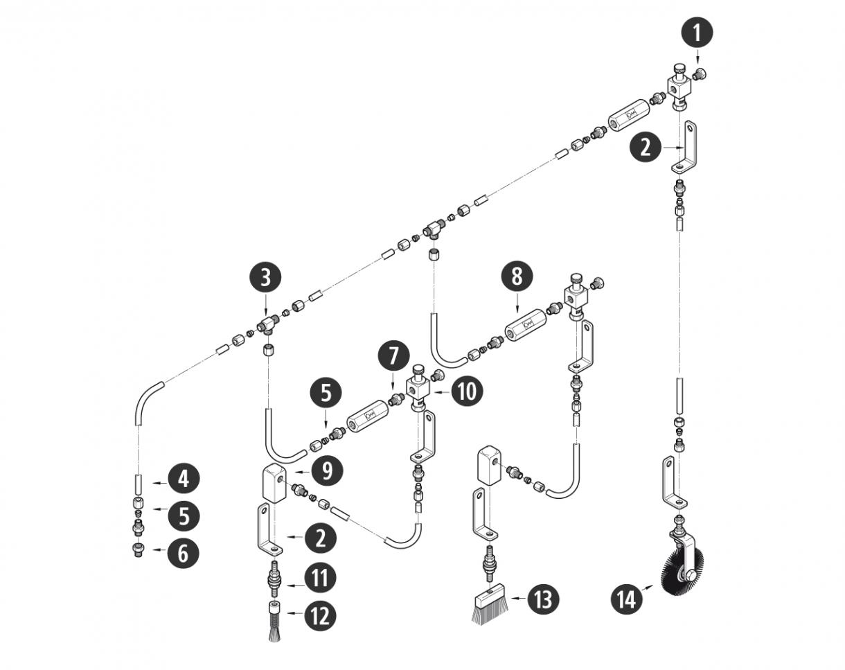 Cable routing with CU pipe / Murtfeldt - Performance in plastics.